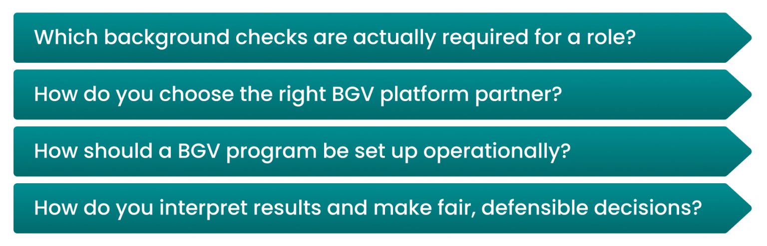 The BGV Code of India: A Practical Guide for HR