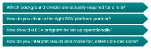The BGV Code of India: A Practical Guide for HR